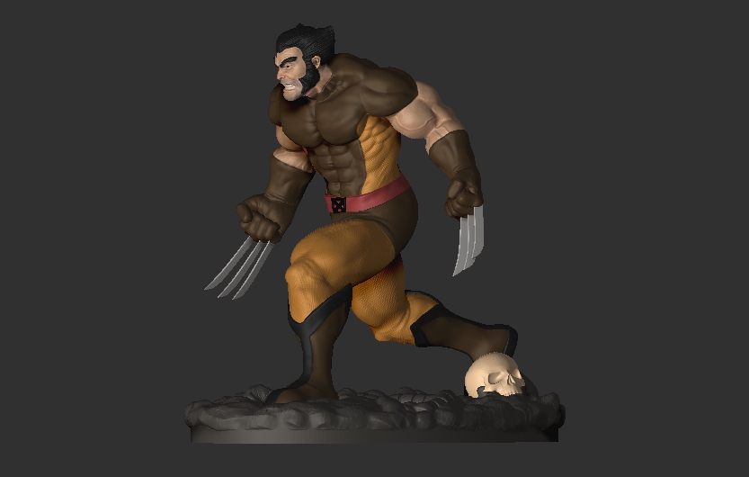 3D file Wolverine・Model to download and 3D print・Cults