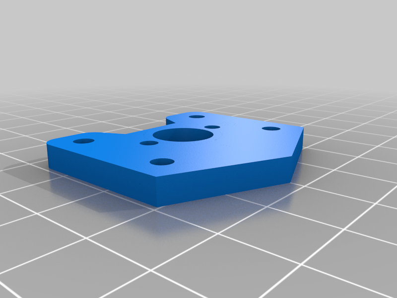Free 3D file 380 motor bracket for TB_3D water jet・Design to download ...