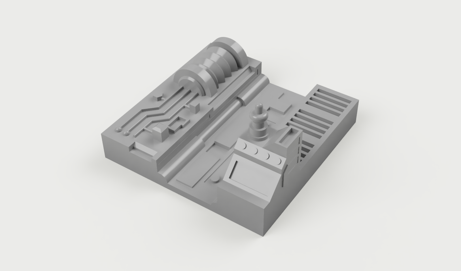 STL file Death Star Diorama Trench Run・Template to download and 3D ...