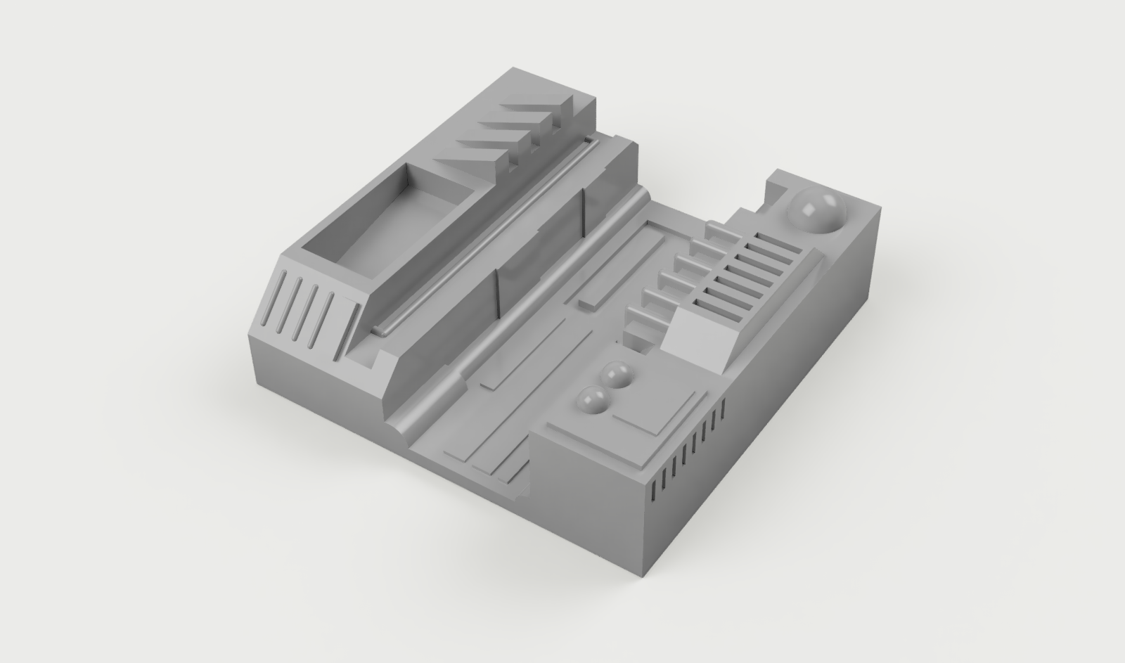 STL file Death Star Diorama Trench Run・Template to download and 3D ...