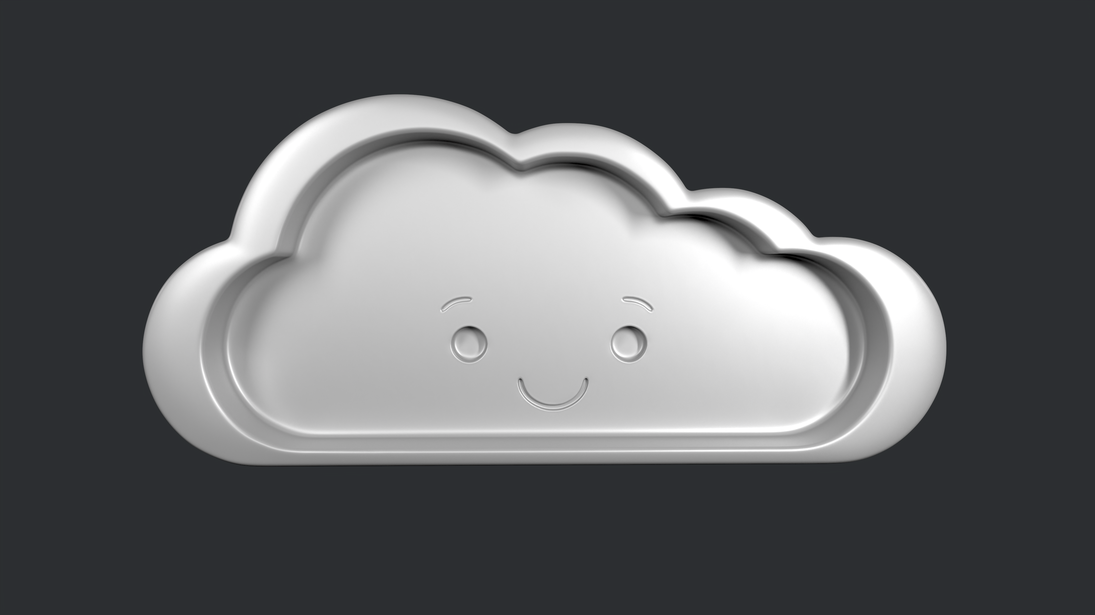 Archivo STL Modelos STL de Cloud Tray para CNC e impresión 3D・Modelo de ...