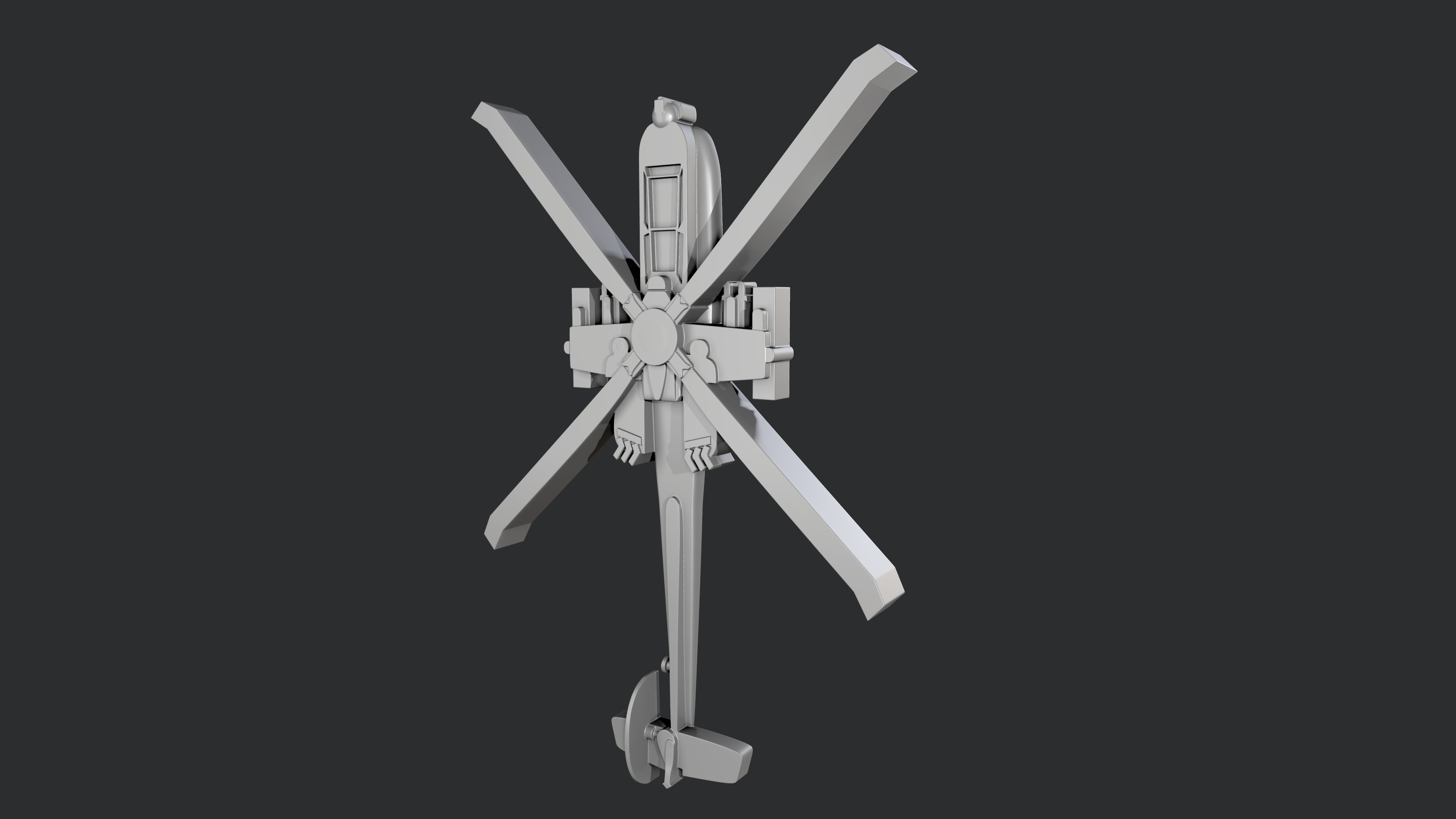 STL file STL models for 3D printing and CNC helicopter・3D print design ...