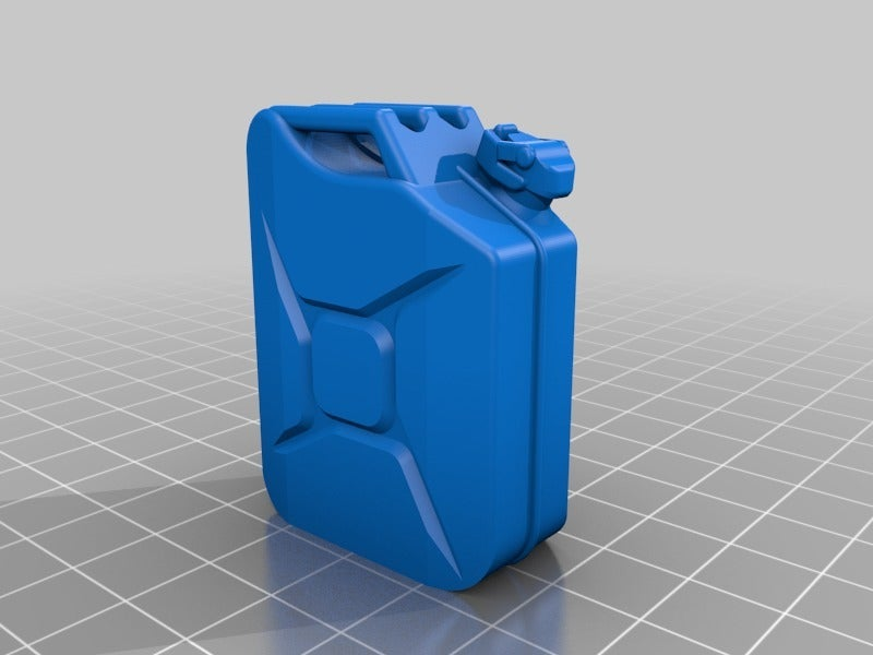 Free STL file Scale Accessory - Jerrycan・3D printable design to ...
