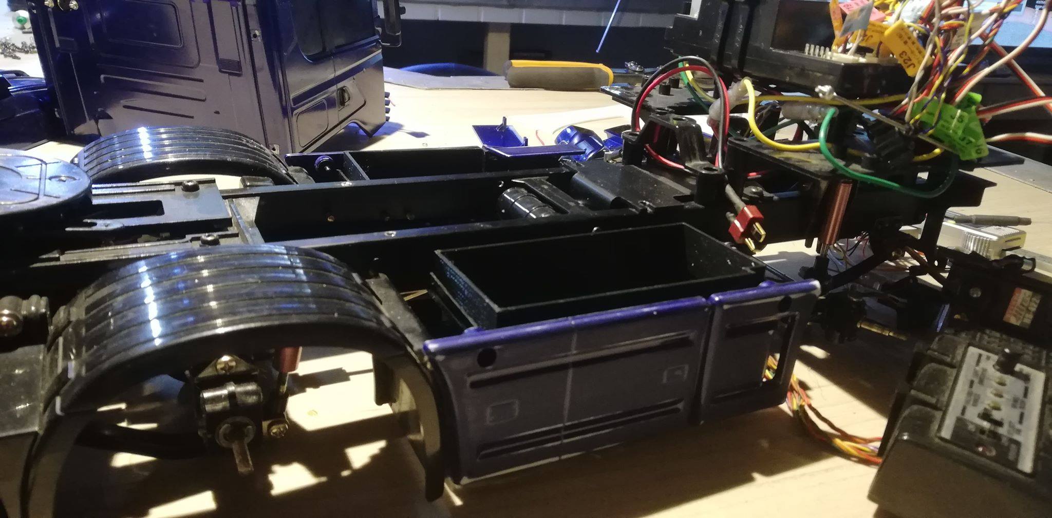 STL file TAMIYA Scania Electronics Boxes・3D print model to download・Cults