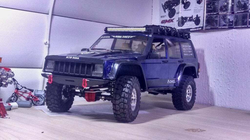 Free STL file Axial SCX10ii Cherokee - Inner Fenders・3D printable ...