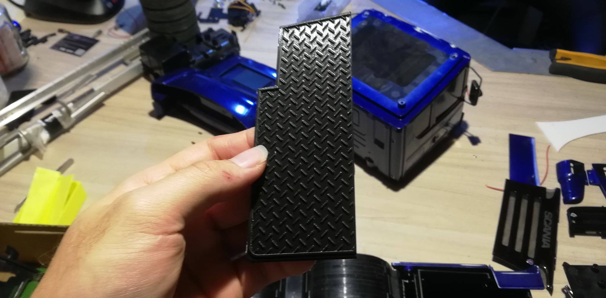 STL file TAMIYA Scania Electronics Boxes・3D print model to download・Cults