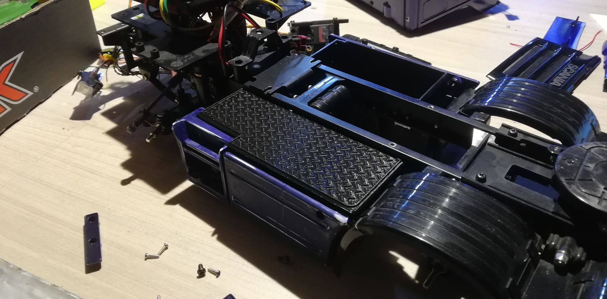 STL file TAMIYA Scania Electronics Boxes・3D print model to download・Cults