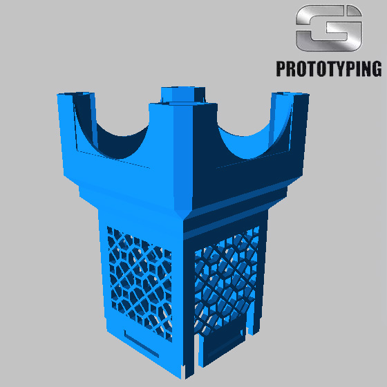 Archivo STL gratis carcasa de la lámpara led・Modelo para descargar y ...