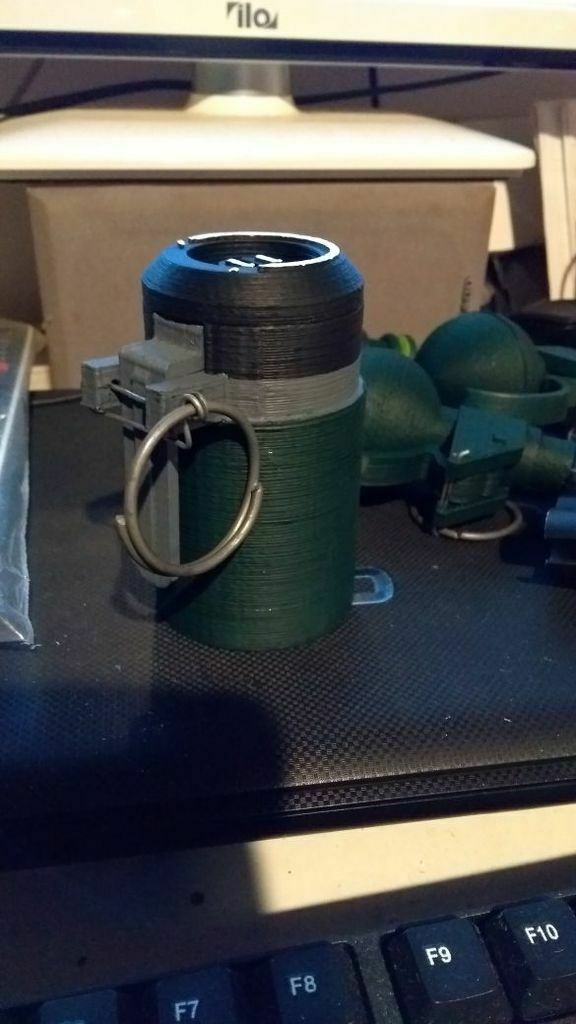 Free 3D file Grenade EXPAL-EA-M5 Argentine army airsoft・3D print model ...