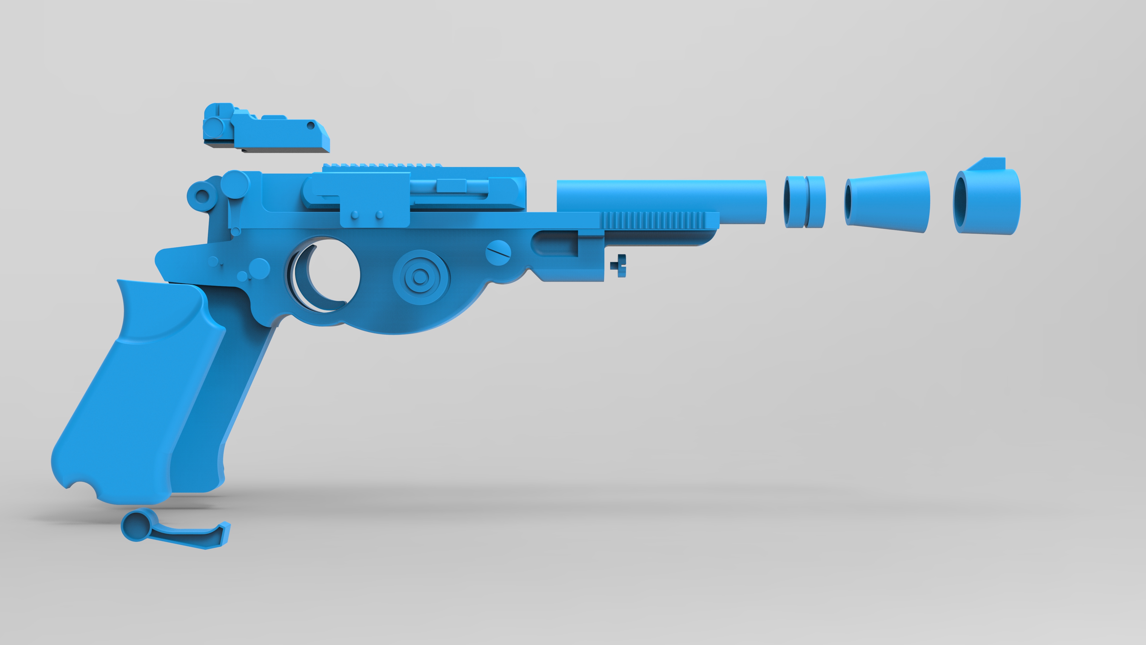 Ghost 3D Model Valorant Game 3D Print File Ghost Prop, 52% OFF