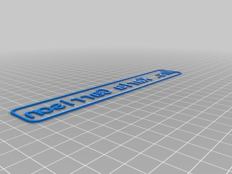 Free STL file Customized name tag 🎨・3D print model to download・Cults