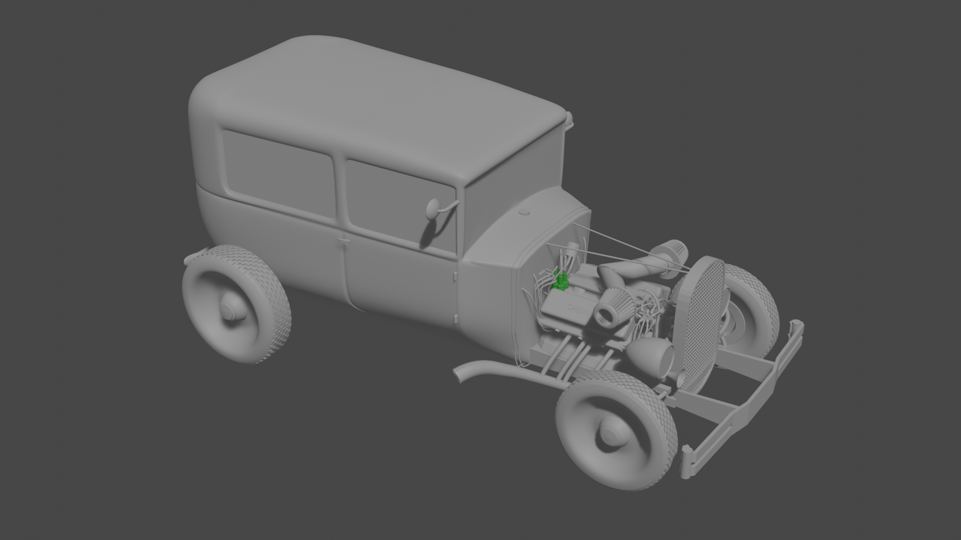 Free STL file 1930 FORD HOT ROD #VoxelabCultsCar・3D printing model to ...