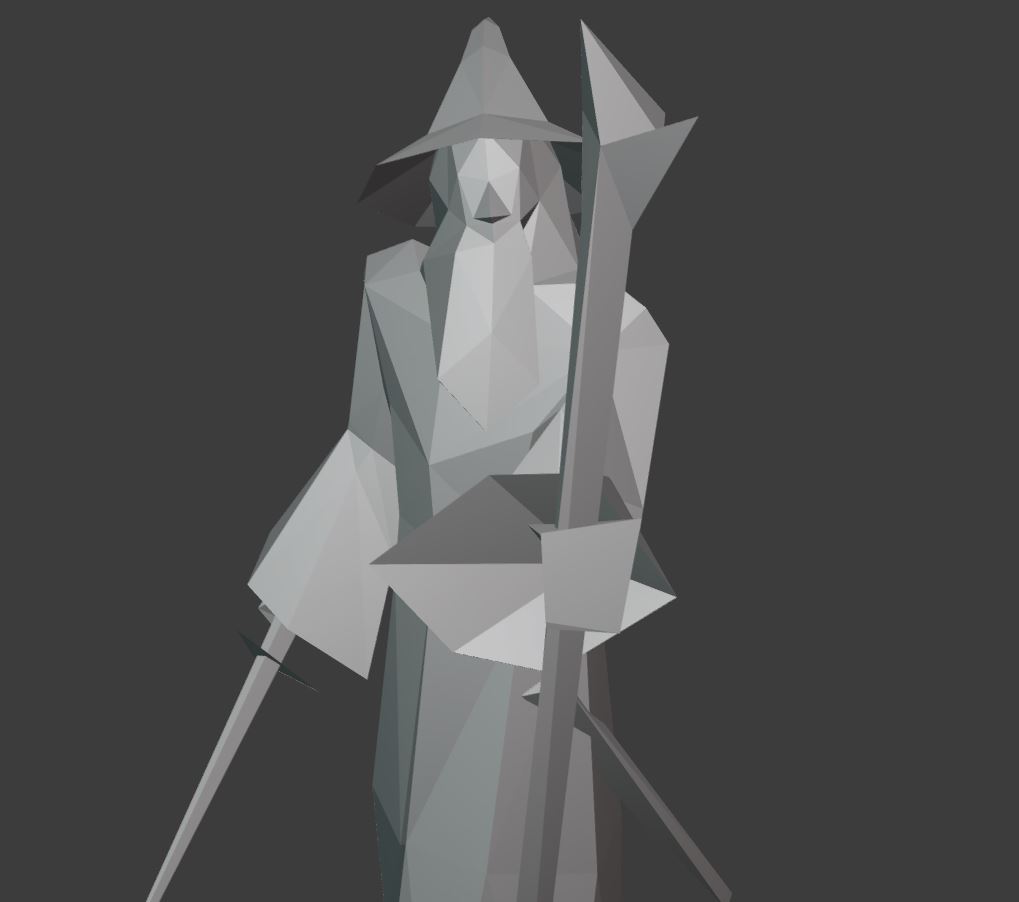 Free STL file The Lord of the Rings - Gandalf the Grey・3D printing ...
