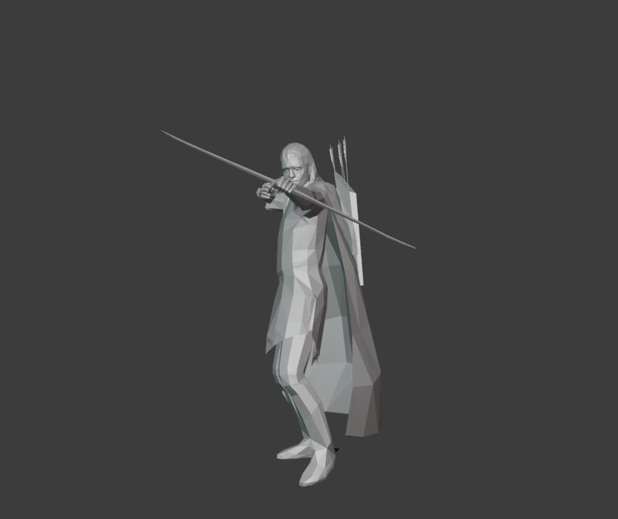 STL file The Lord of the Rings - Legolas・3D print object to download・Cults