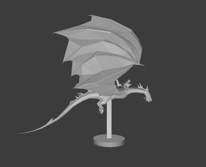 STL file Winged beast - Nazgûl・3D printing template to download・Cults