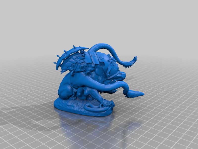 Free STL file Panthera Demonic Engine 👹・3D printing template to ...