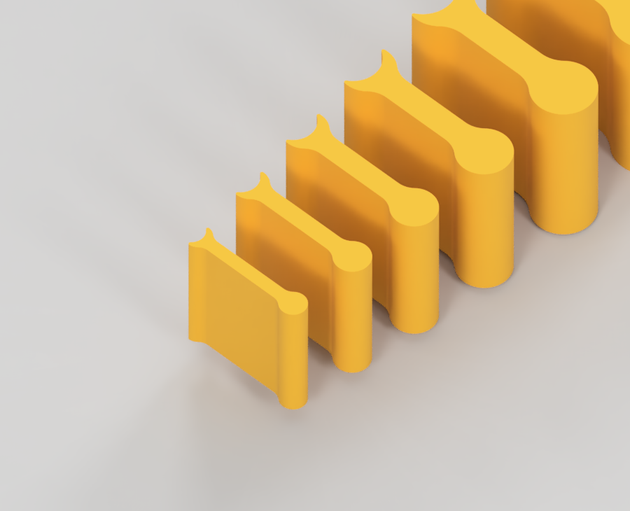 Free STL file Contour Sanding Grips for Sandpaper (30 sizes included) 🔧 ...