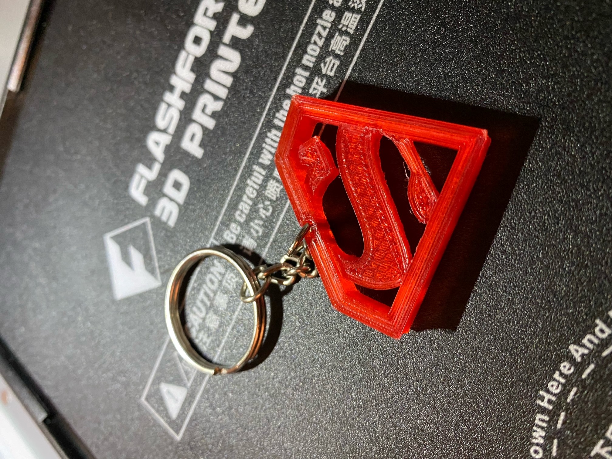 STL file superman key ring・3D print model to download・Cults