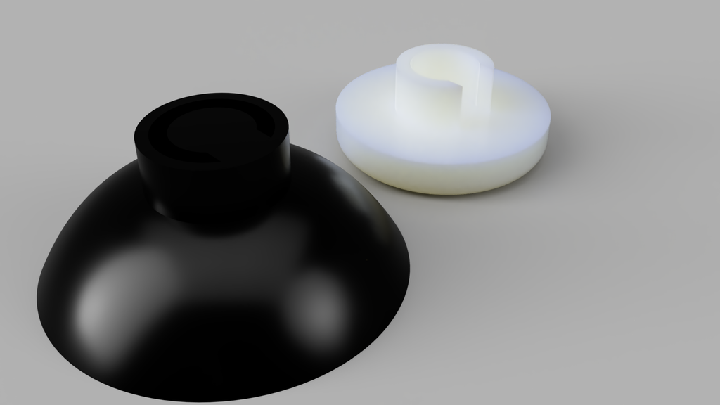 Archivo STL gratis Joystick PS4 reemplazable 🕹️・Diseño por impresión en ...