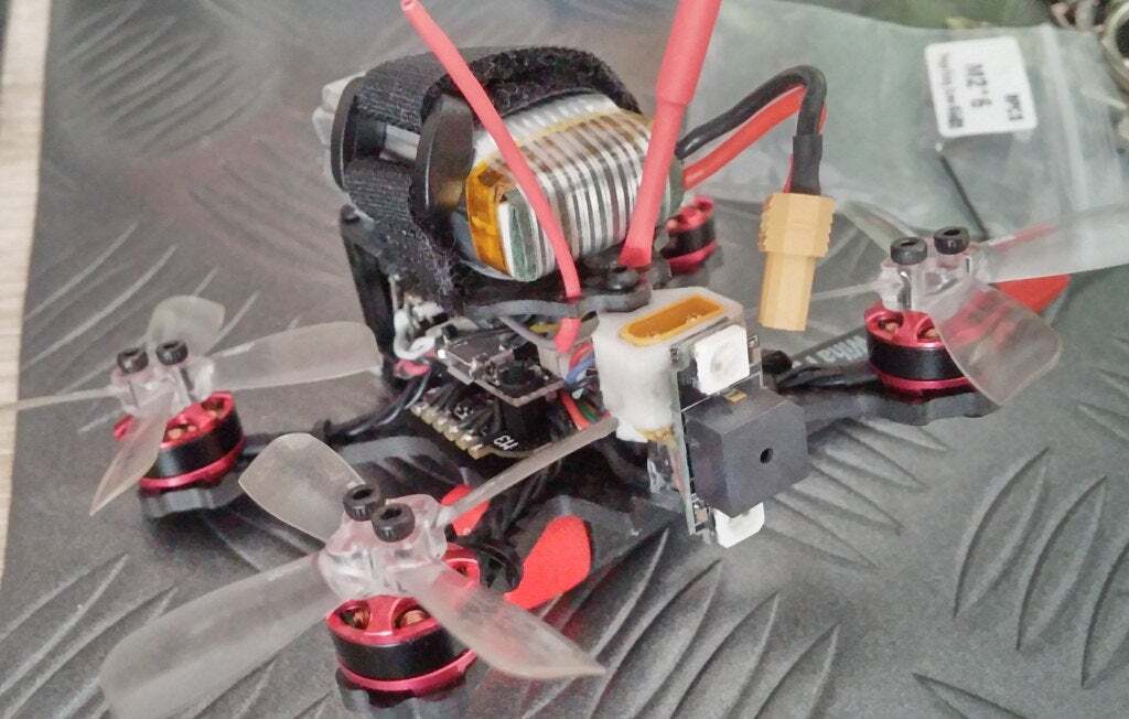 Free STL file M2 Hex pillar XT30 and camera mount (i.e. Elf X2) 📷・Template to download and 3D ...