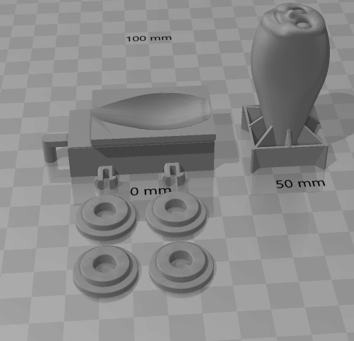 Free STL file Kaboom the Bomb with Engine and Carriage・3D printable ...