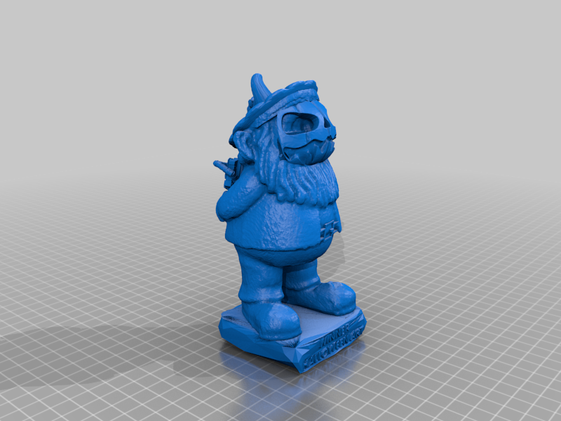 Free STL file Halloween Art Trophy Gnome・Template to download and 3D ...