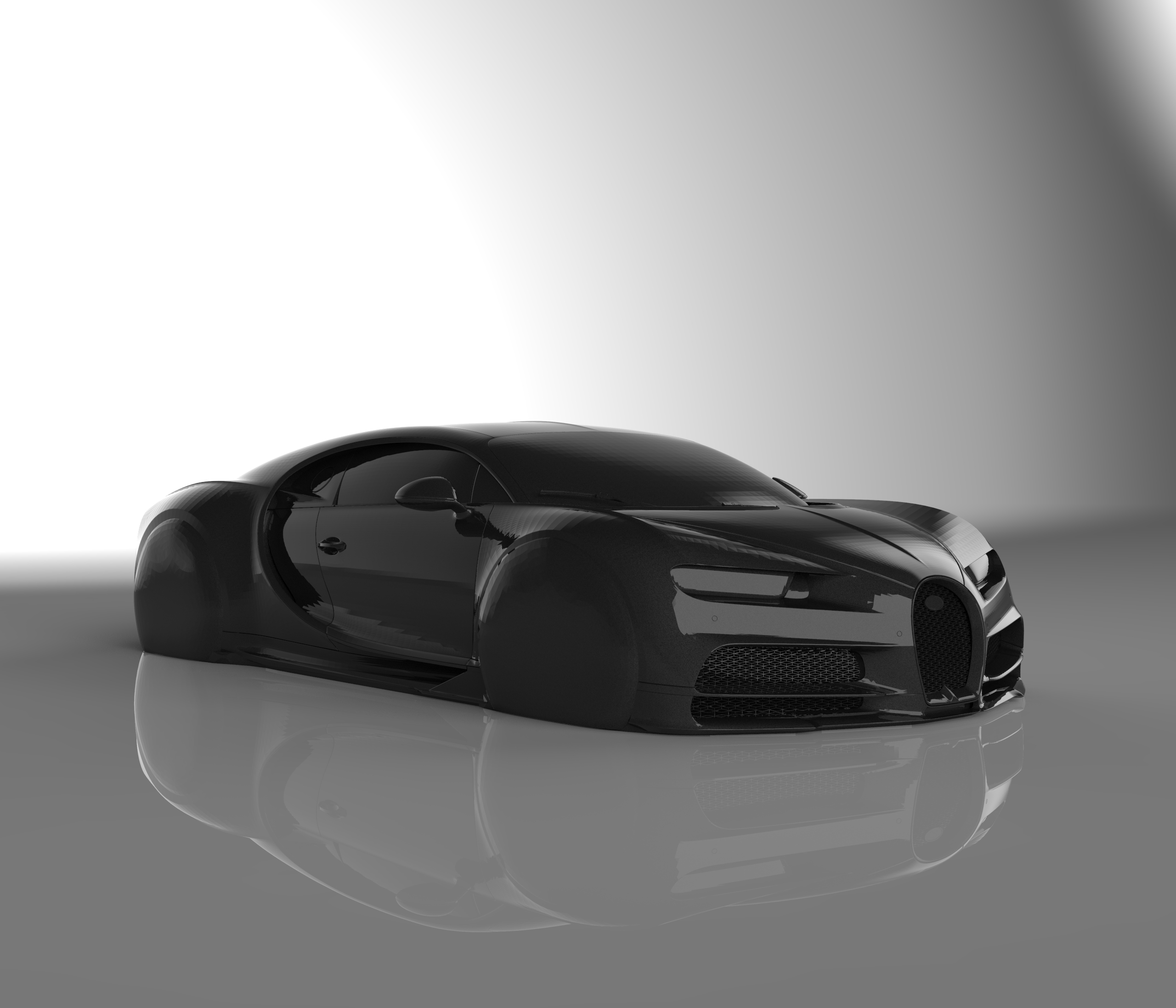 STL file bugatti chiron・3D print object to download・Cults
