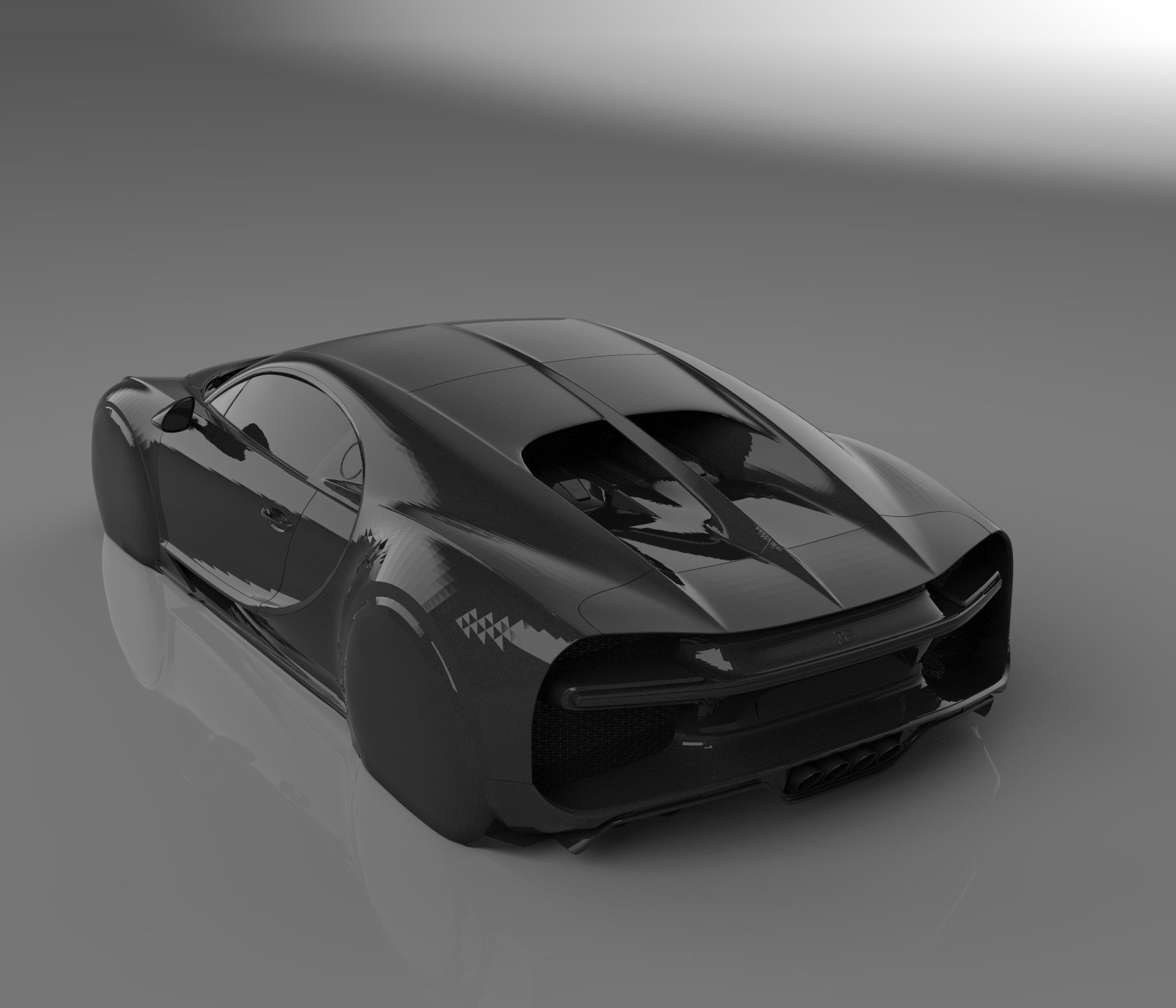 STL file bugatti chiron・3D print object to download・Cults