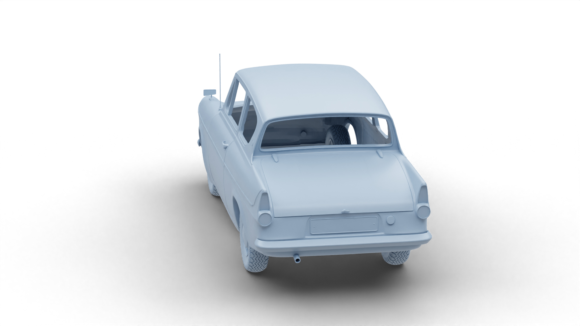 3D file Ford Anglia 105E Body and Wheels 🚙・3D printer model to download ...