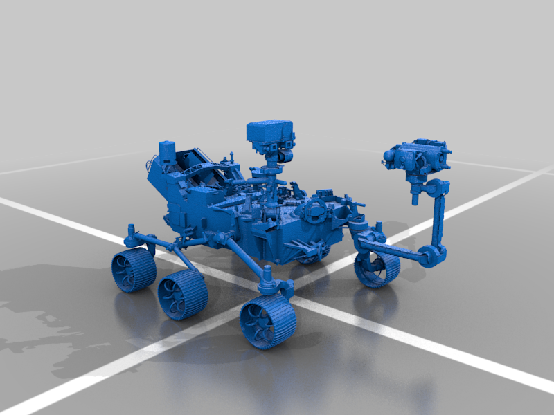 Free STL file Perseverance Mars・Template to download and 3D print・Cults