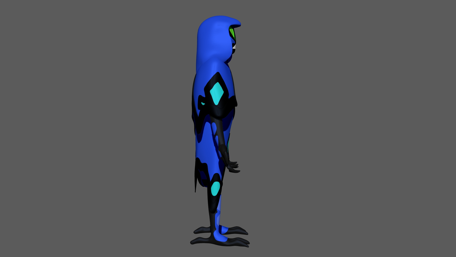 STL file BEN 10 - Alien Big Chill・3D printable model to download・Cults