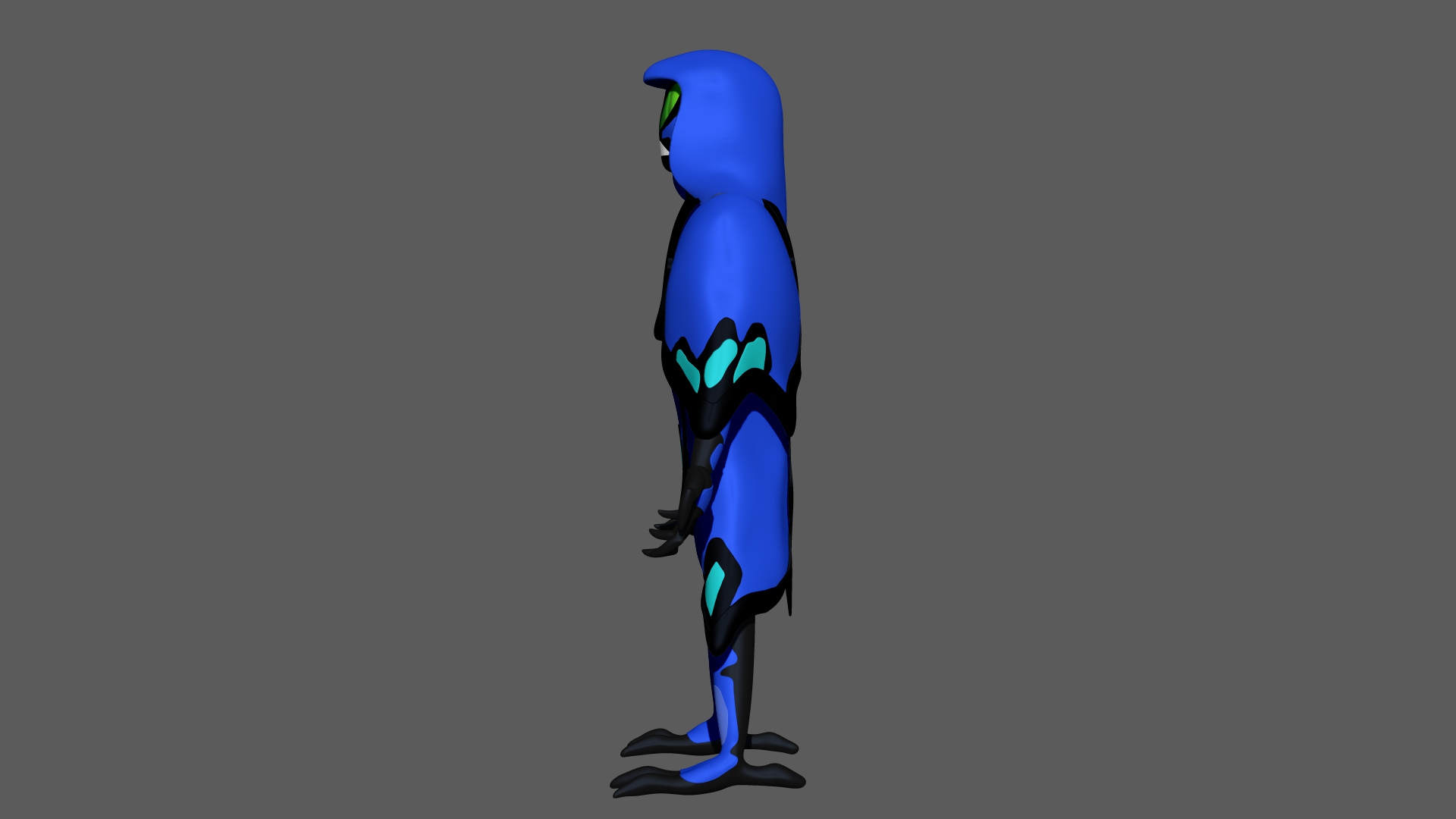 STL file BEN 10 - Alien Big Chill・3D printable model to download・Cults