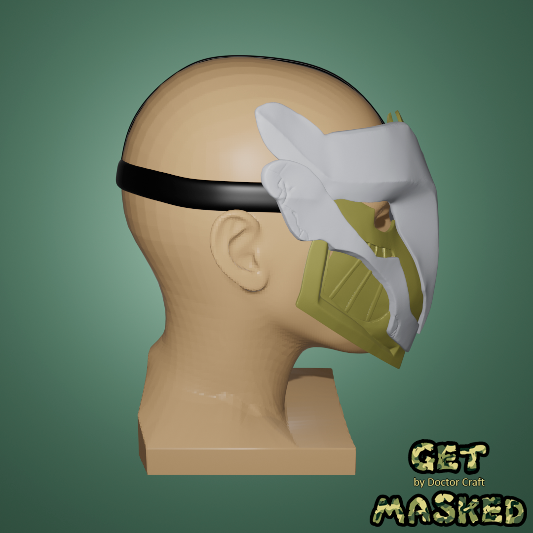 Файл STL Arcane Ekko Firelight leader mask. League of legends・Модель 3D ...