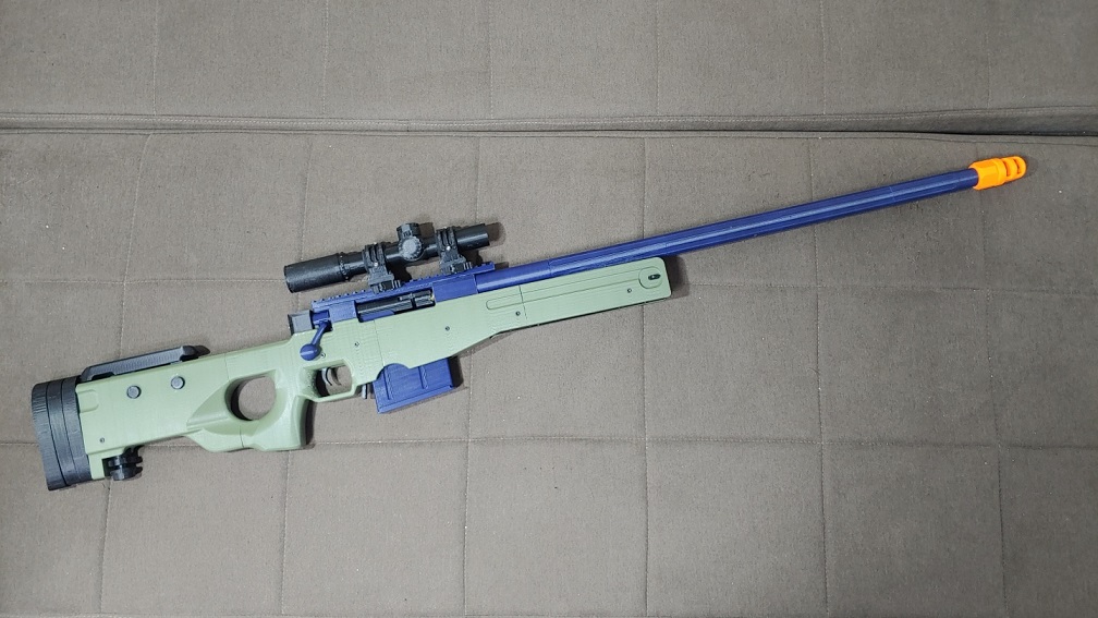 3D file AWM (No Springs Needed, Full Size)・3D print model to download・Cults