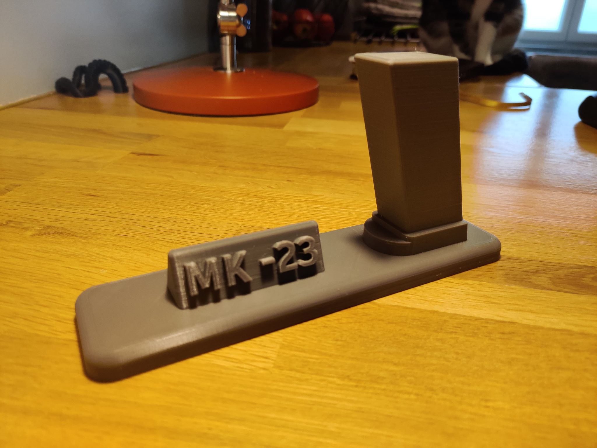 STL file Stand MK-23・3D print design to download・Cults