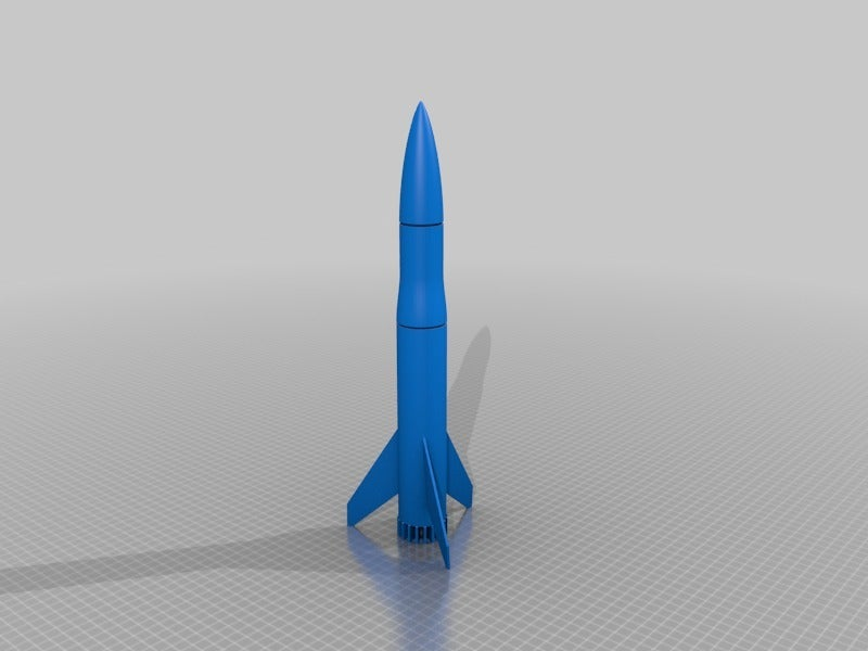 Free STL file Model rocket of c or d engines・3D printable design to ...