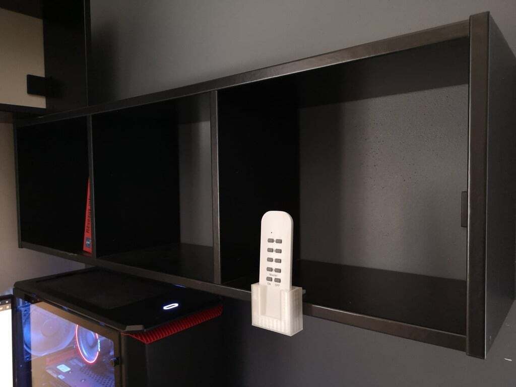 Free STL file Remote holder 🧞‍♂️・3D printable object to download・Cults