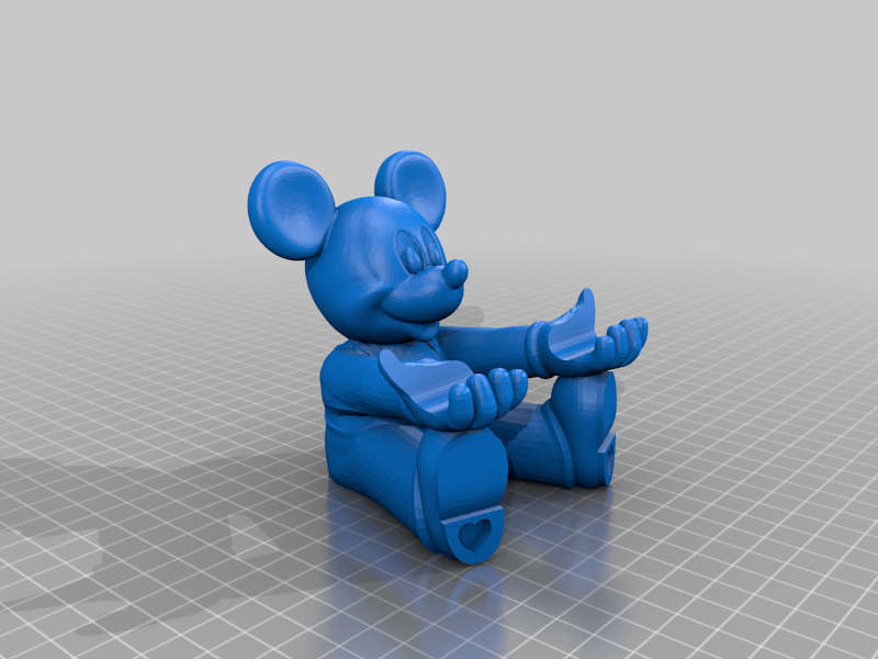 Free 3D file Mickey Stand・3D printer design to download・Cults