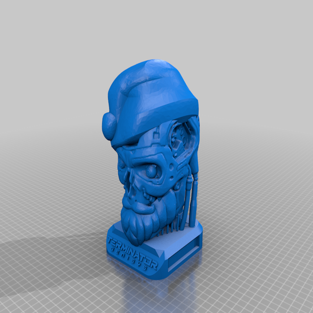Free 3D file Xmas Terminator・3D print design to download・Cults