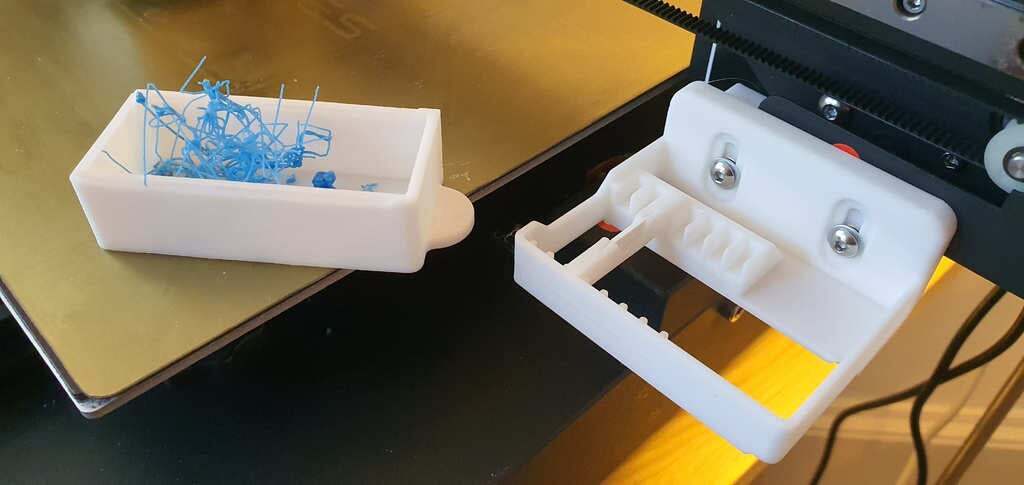 Free STL file Silicone Wiper - Purge Bucket with removable tray (Artist ...