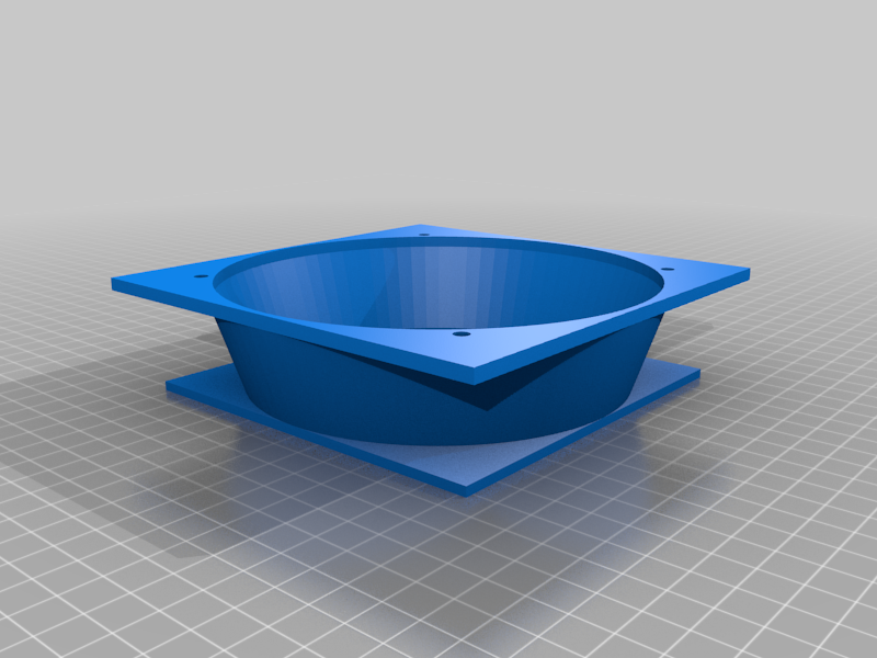 Free 3D file 120mm duct・3D printing idea to download・Cults