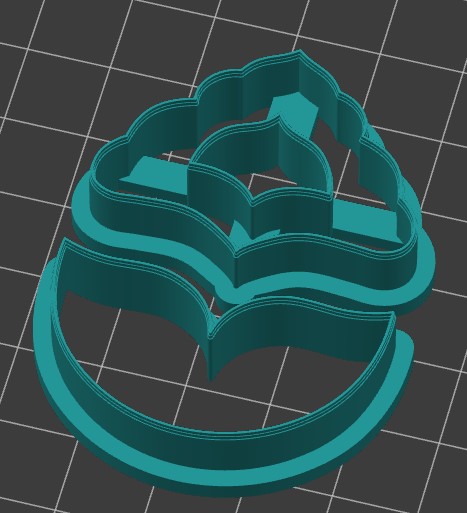 STL file 2pcs set cutter V2・3D printer model to download・Cults