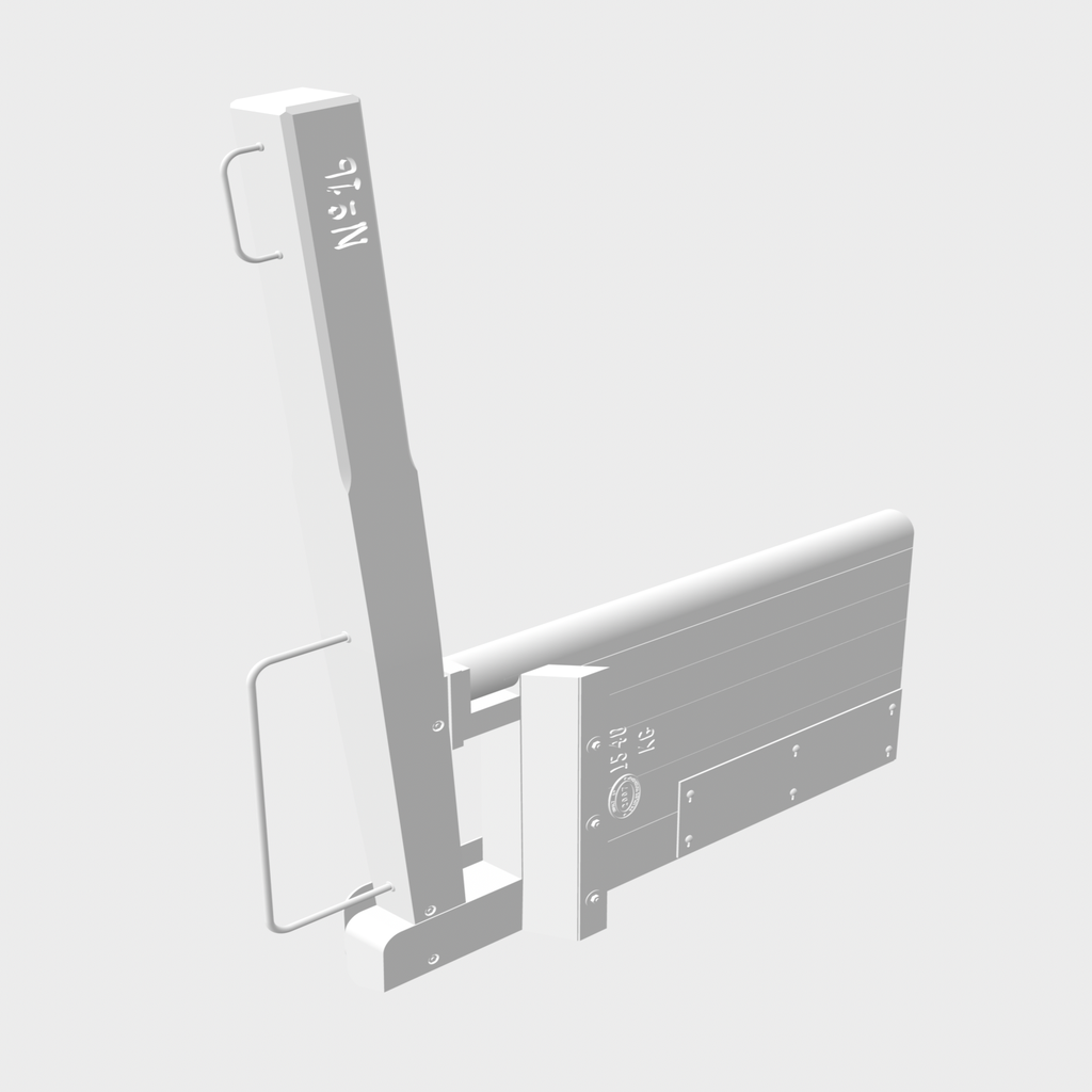 Free STL file Canal Lock Gates and Paddles・3D printer design to ...