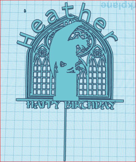 STL file Gargoyle Birthday Cake Topper 🎂・3D printer model to download・Cults