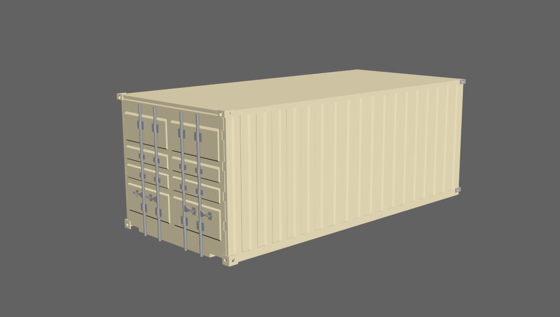 Free 3D file Shipping container 👽・3D printing idea to download・Cults