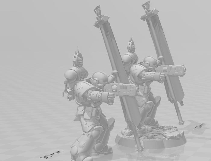 Free 3D file Reclusiam Command Squad 2 of 6 🎲・3D printer model to ...