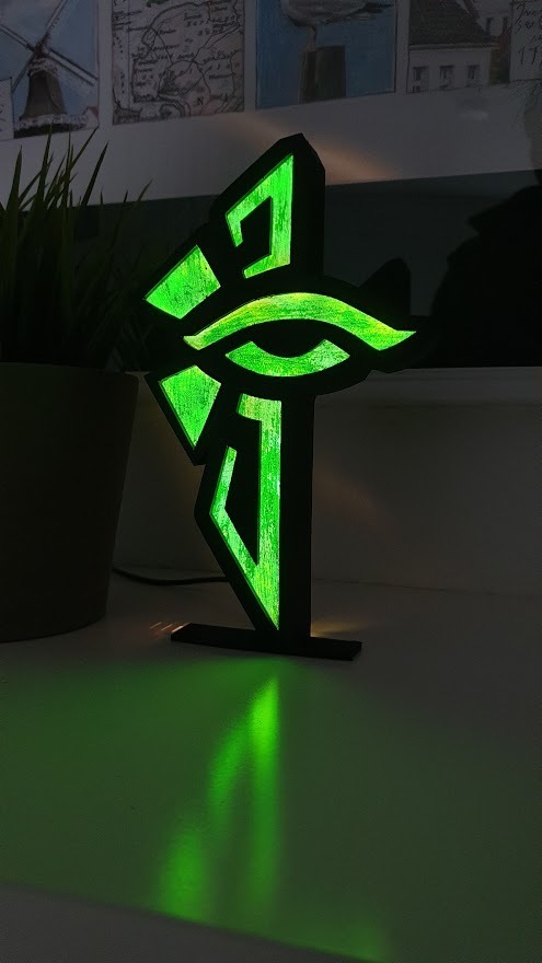 Free 3D file ENLIGHTENED INGRESS LED LIGHT LAMP・Design to download and ...