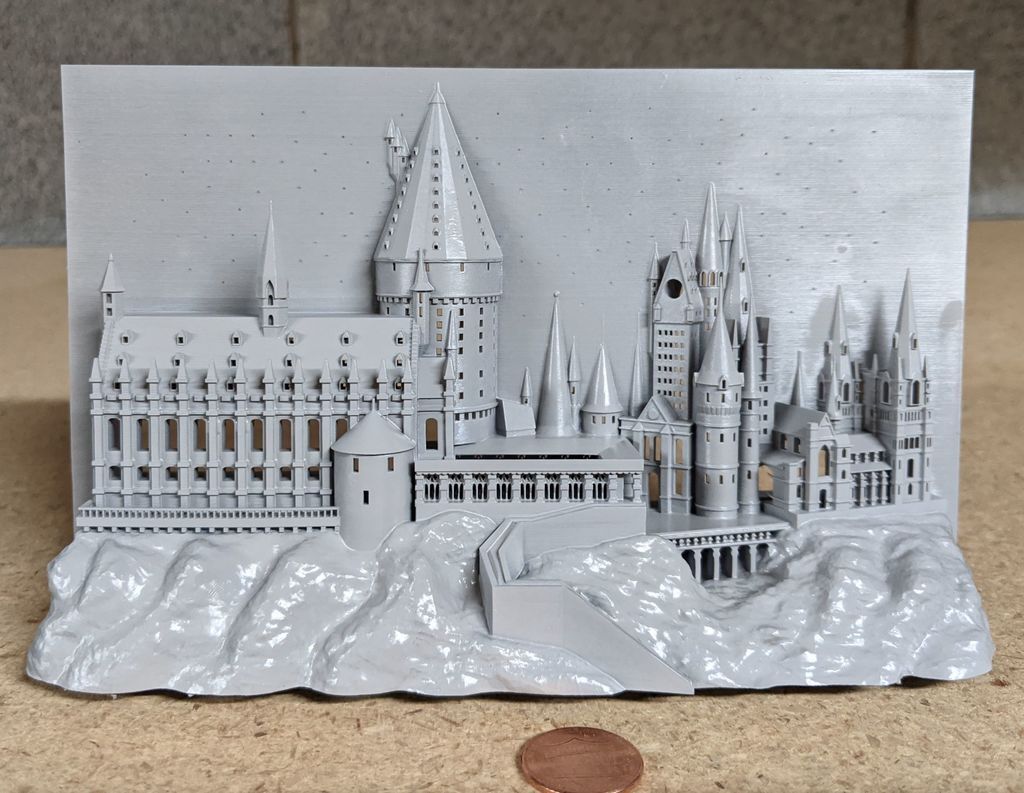 Free STL file Hogwarts 3D pictureframe 🎨・3D printer design to download ...