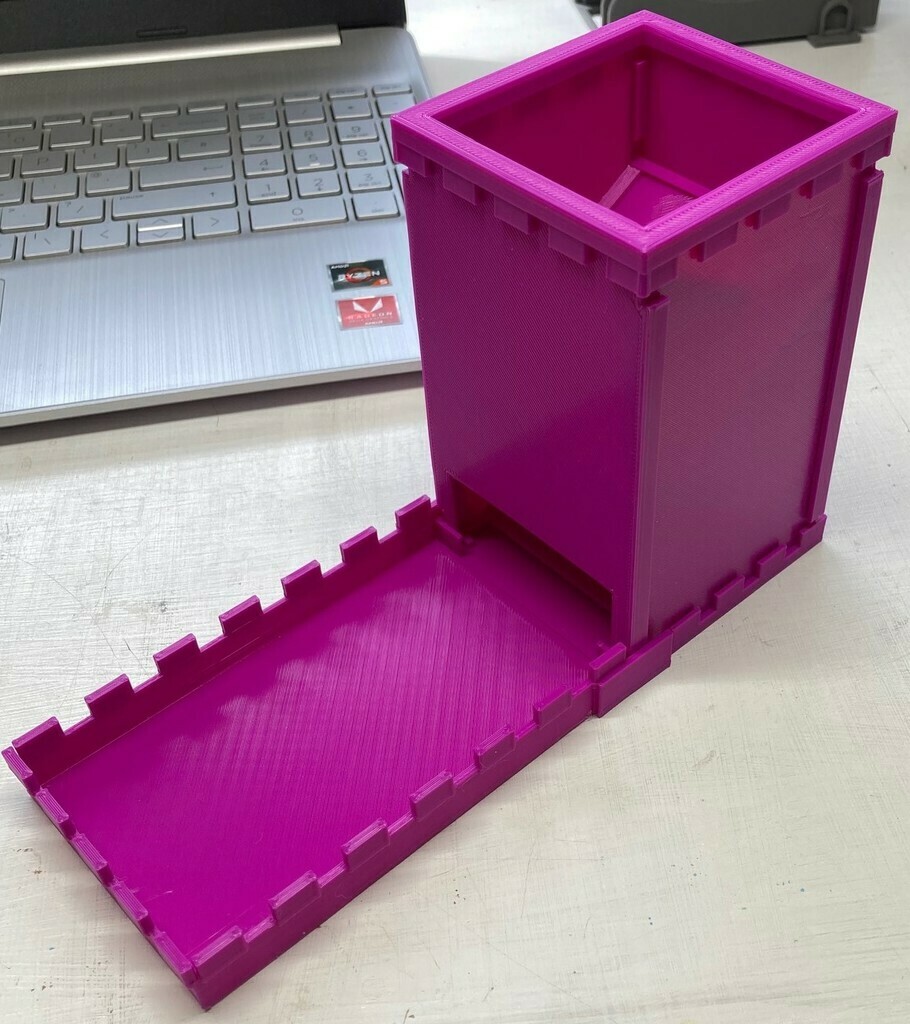 Free 3D file Yet Another Dice Tower (V2: Updated Sept 2022)・3D printing ...