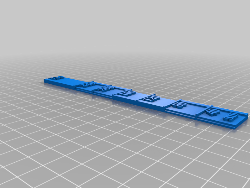 Free 3D file DBMM Rulers・3D printer design to download・Cults